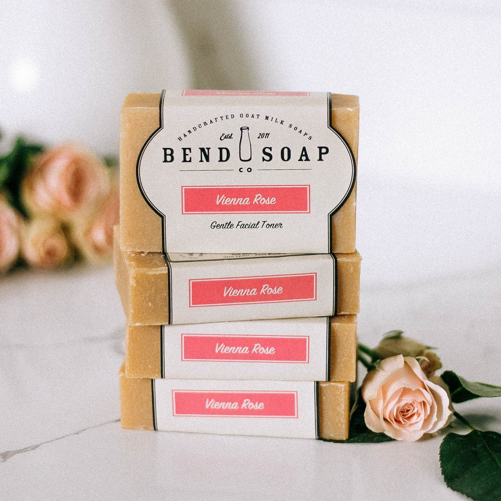 Vienna Rose Goat Milk Soap | Bend Soap Company