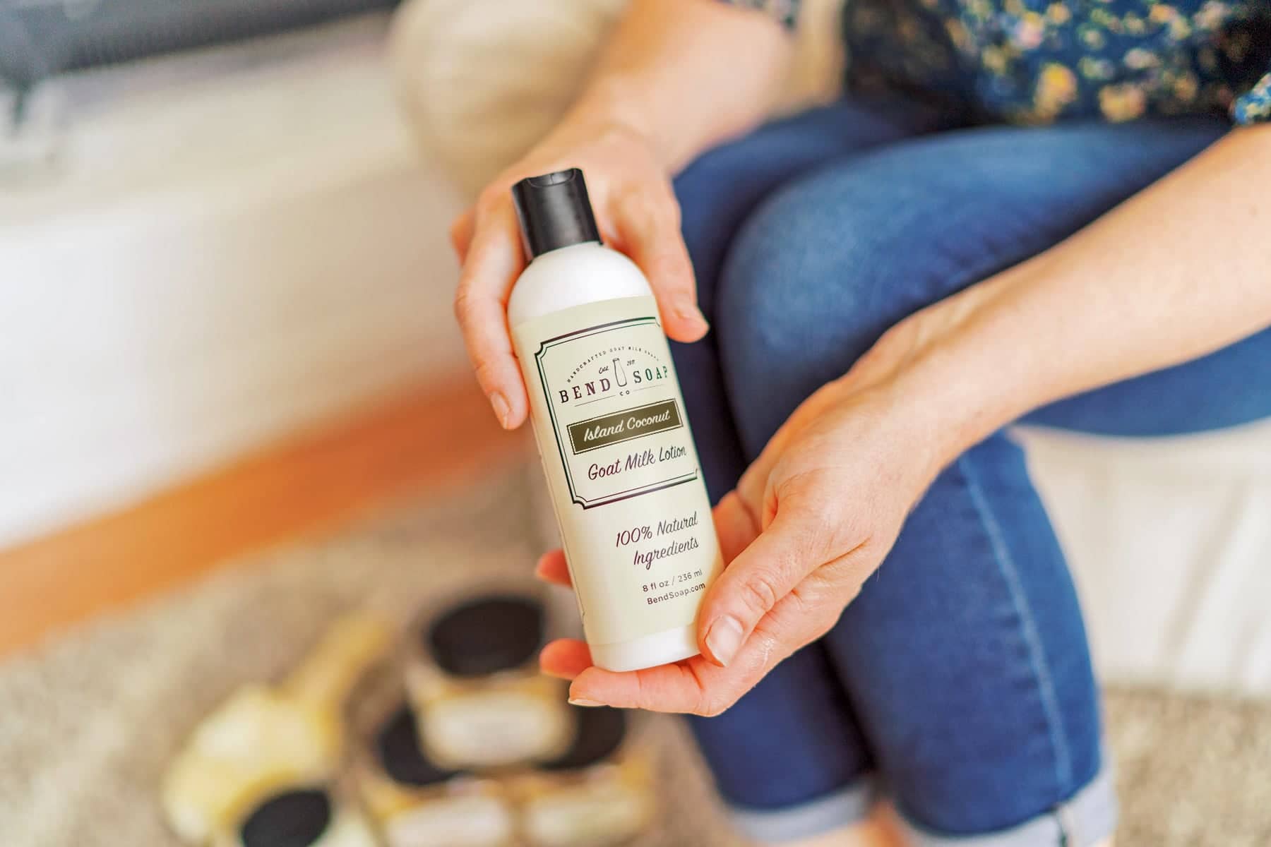 Island Coconut Goat Milk Lotion (8oz) – Bend Soap Company